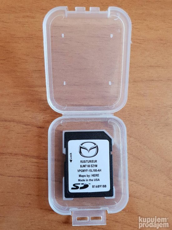Mazda Connect mape Sd kartica karte conect - KupujemProdajem