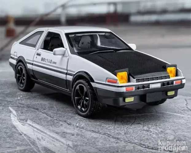 1:36 Initial D Toyota AE86 Sprinter Trueno - KupujemProdajem