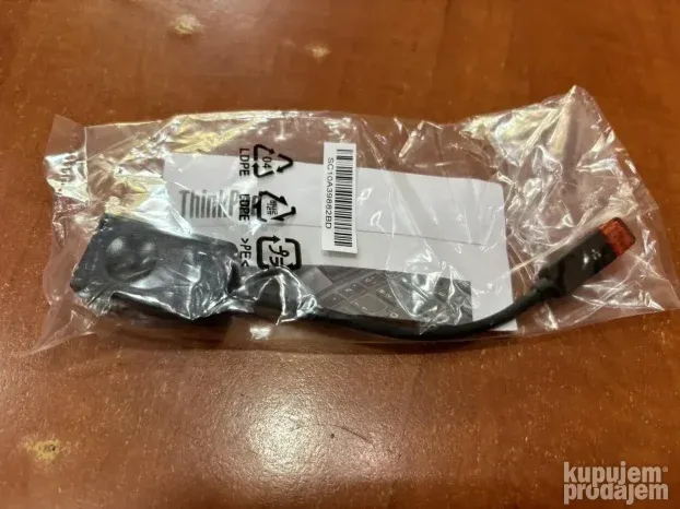 Lenovo LAN Ethernet Extension Cable P/N: 4X90F84315 NOVO - KupujemProdajem