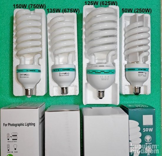 Sijalice fluo za foto rasvetu, fluo light sijalica rasveta ...