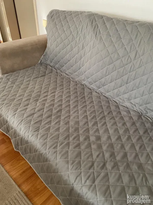 Prekrivac STELA za kauc 150x200 tamno sivi - KupujemProdajem