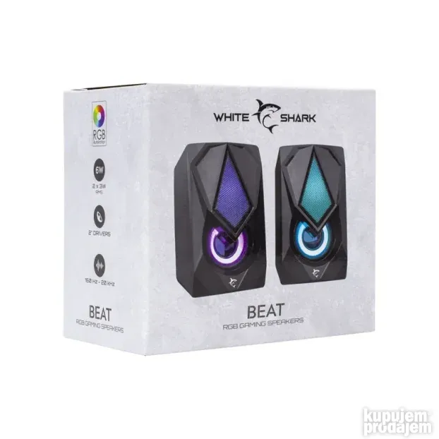 White Shark ZVUCNICI 2.0 GSP-619 BEAT - KupujemProdajem