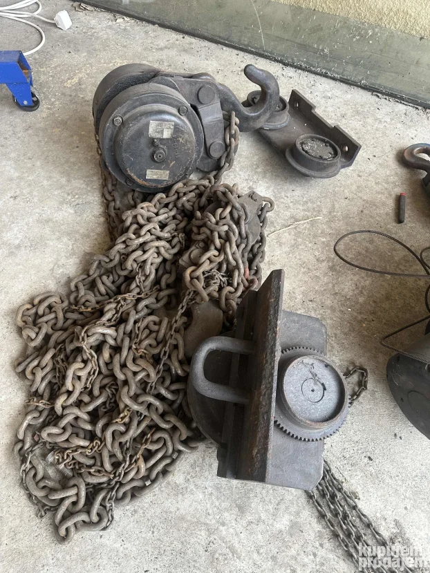 Dizalica 5T sa kolicima na pomeranje - KupujemProdajem