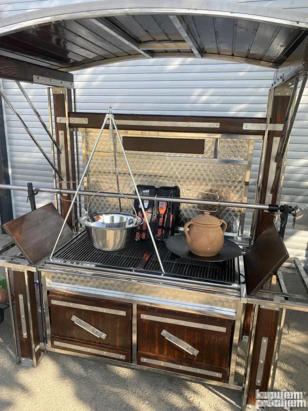 rostilj inox prohrom mini - KupujemProdajem