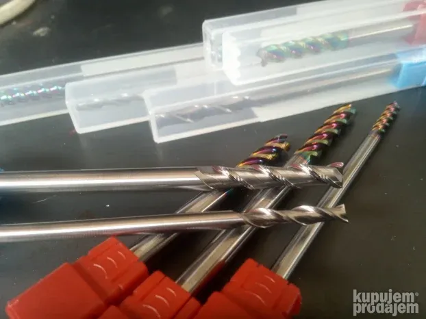 Profi dugacka karbidna glodala DLC za aluminijum HRC60 - KupujemProdajem