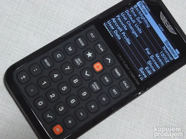 Pilotski kompjuter Asa CX-3 CX3 Flight Computer KAO NOV - KupujemProdajem