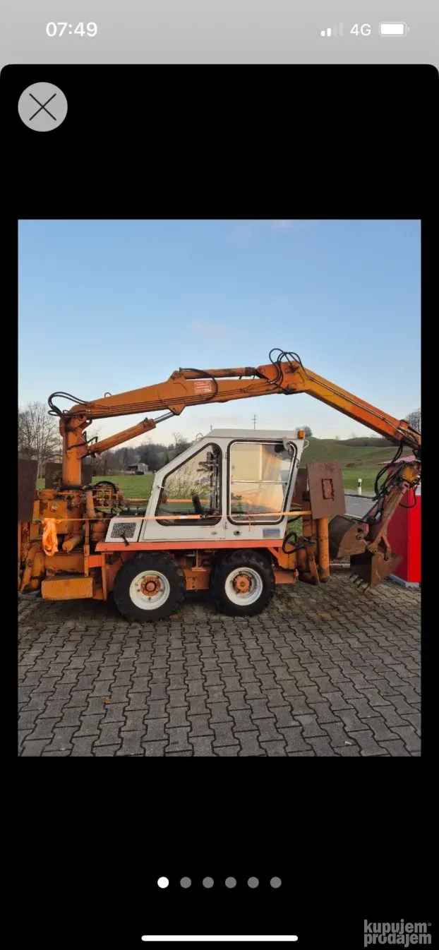 bager tockas 4500 kg carinjen sve radi - KupujemProdajem
