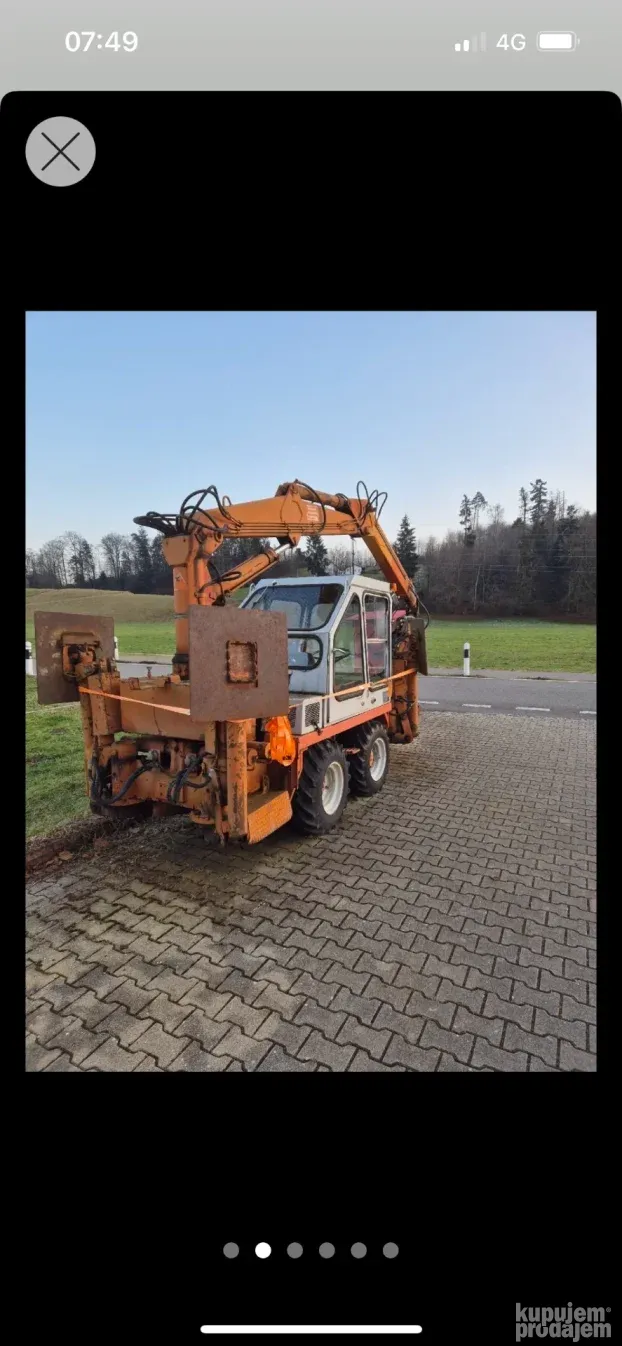 bager tockas 4500 kg carinjen sve radi - KupujemProdajem