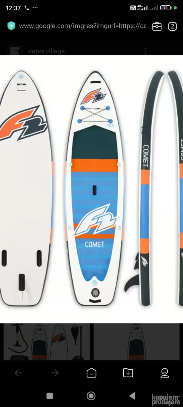 Sup daska F2 10,5 Ft ORIGINAL Novo - KupujemProdajem