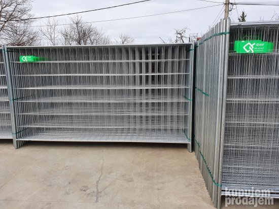 Mobilna ograda za gradilište-koncerte - KupujemProdajem