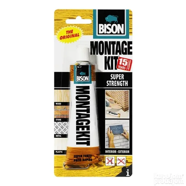 Montažni Lepak Montagekit Super Tuba 125G - KupujemProdajem