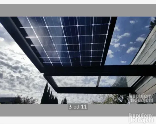 SOLARNI BIFACIAL PANEL 580W, 48V; Monokristalni Panel - KupujemProdajem