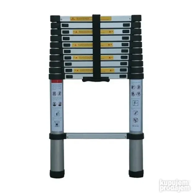 Merdevine teleskopske 3.8m 3 gazišta - KupujemProdajem