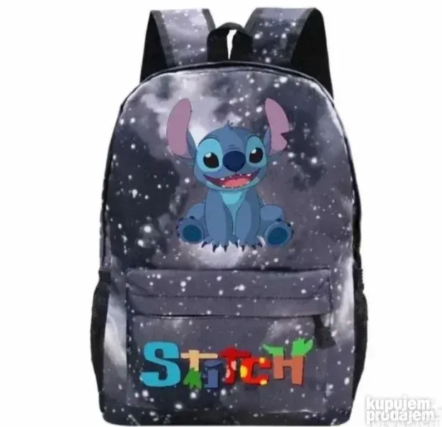 Stic Ranac za školu u dva dezena Stitch - KupujemProdajem