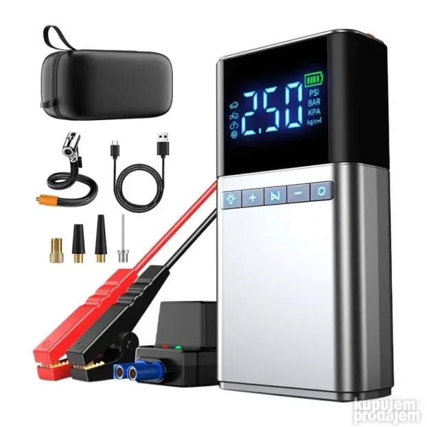 Power Bank starter za akumulator i kompresor YL03 44,4Wh - KupujemProdajem