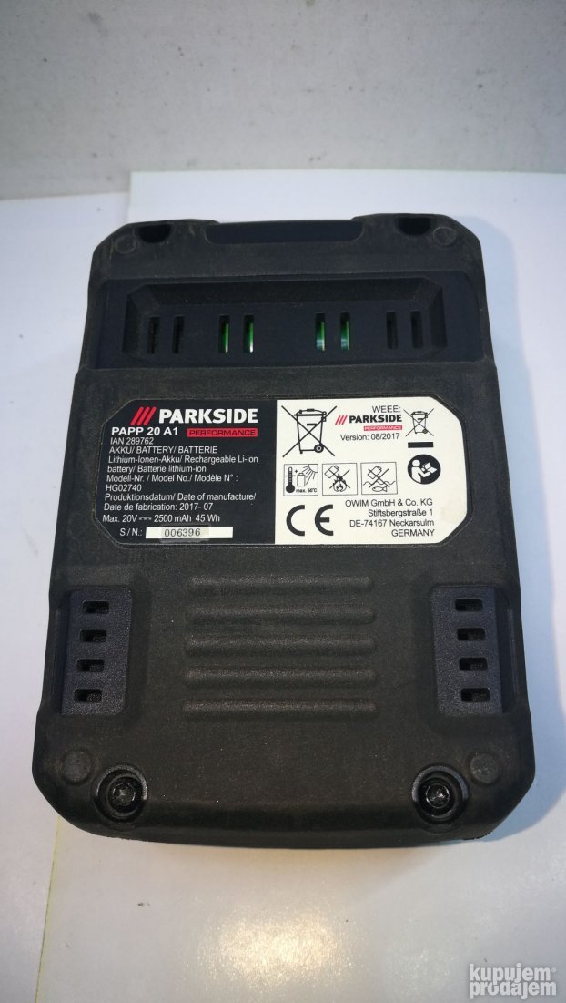 Parkside Performance 20v - KupujemProdajem