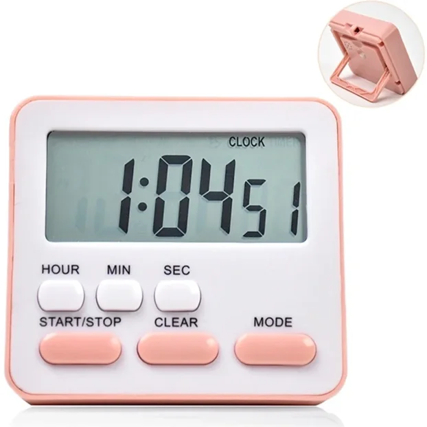 Too Kt-613-wp Magnetic Kitchen Timer White-pink Too Kt-613-w ...