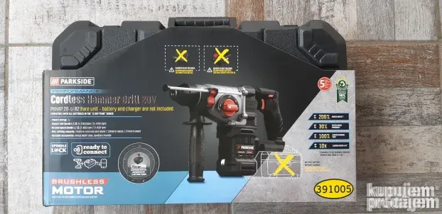 Parkside Performance Aku Udarna Busilica Stemalica Hilti - KupujemProdajem
