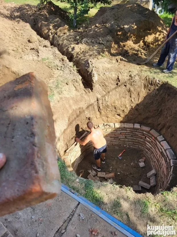 Kopanje zidanje septicke jame Septicka jama - KupujemProdajem