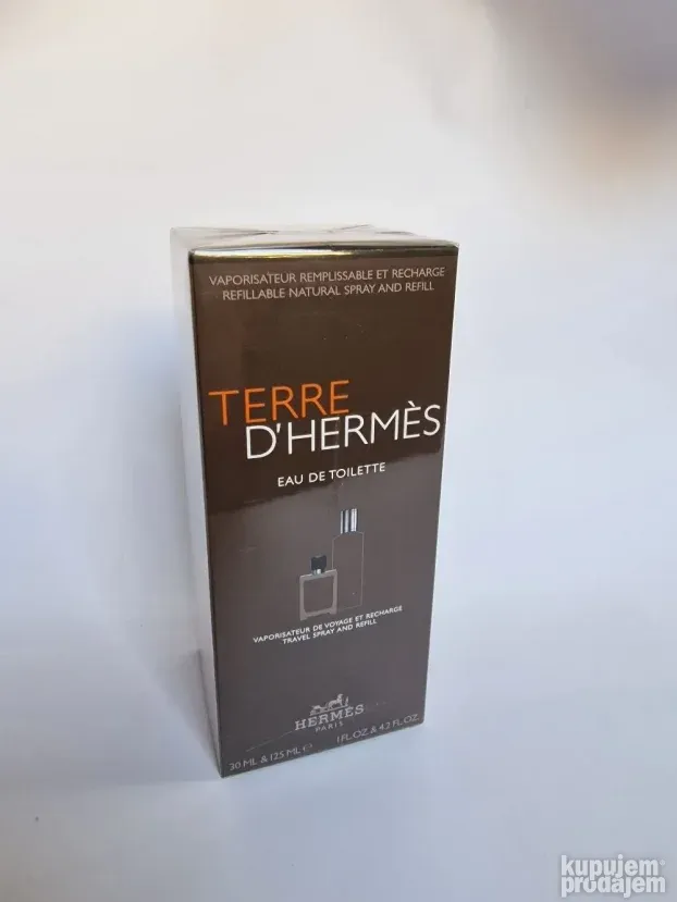 HERMES Terre D'Hermes edt 155ml (30ml + 125ml) - KupujemProdajem