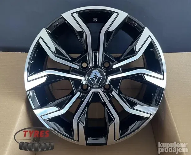 Alu felne 16" 4x100 za Renault - NOVO -GARANCIJA -RAČUN!Mazd ...