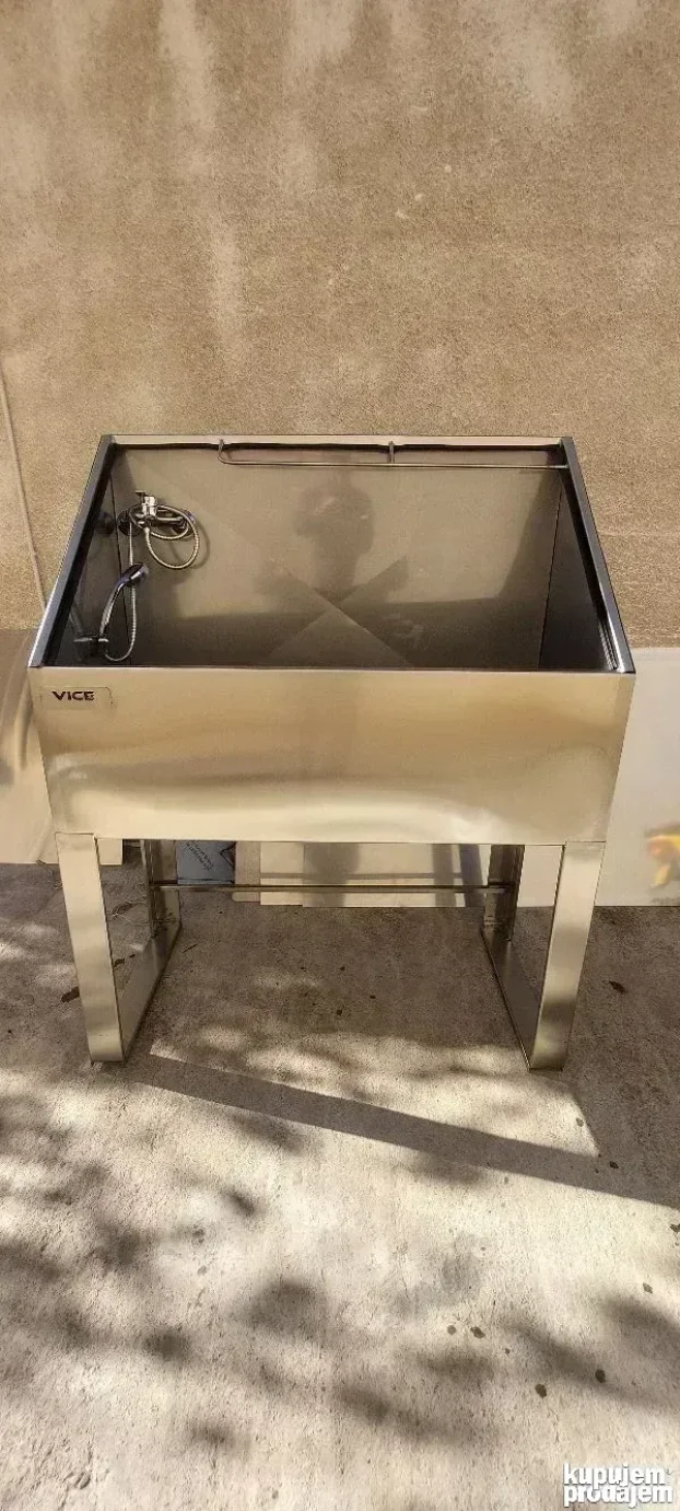 Kada za kupanje pasa (inox) - KupujemProdajem