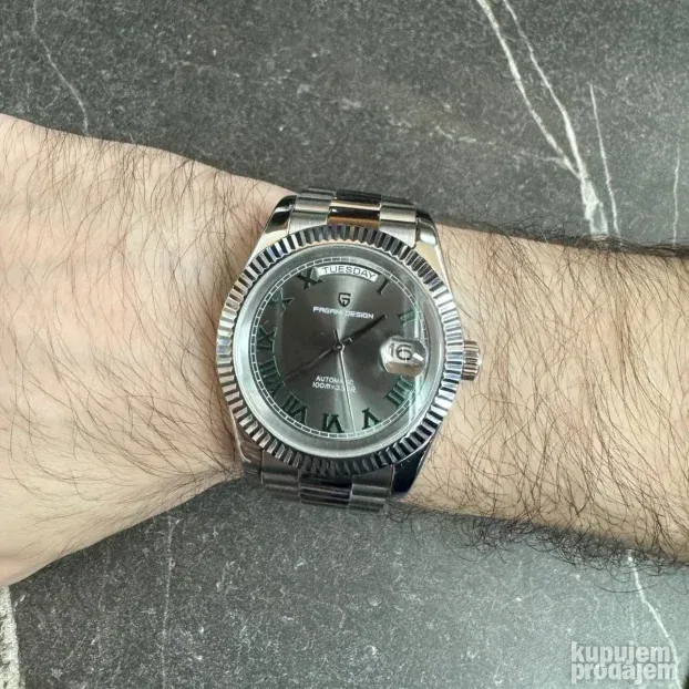 PAGANI DESIGN PD-1783 - 40mm - Siva - Rolex Day-Date Homage ...