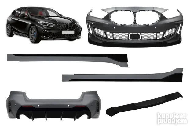 M Tech Paket kompletan Body Kit BMW 1 F40 (2019+) - KupujemProdajem