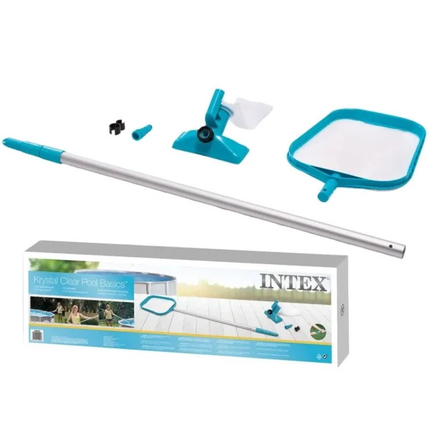 Intex set za ciscenje bazena mrezica vakum usisivac drska - KupujemProdajem