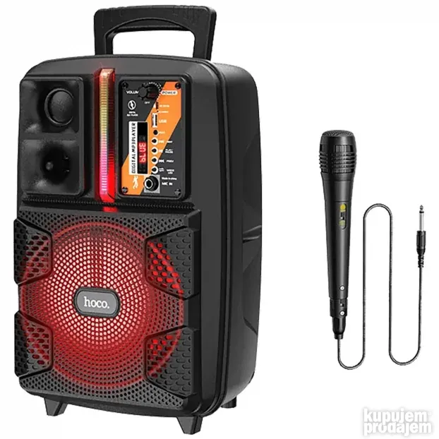 HOCO Bežični zvučnik sa mikrofonom,Bluetooth,FM,USB BS37 - KupujemProdajem