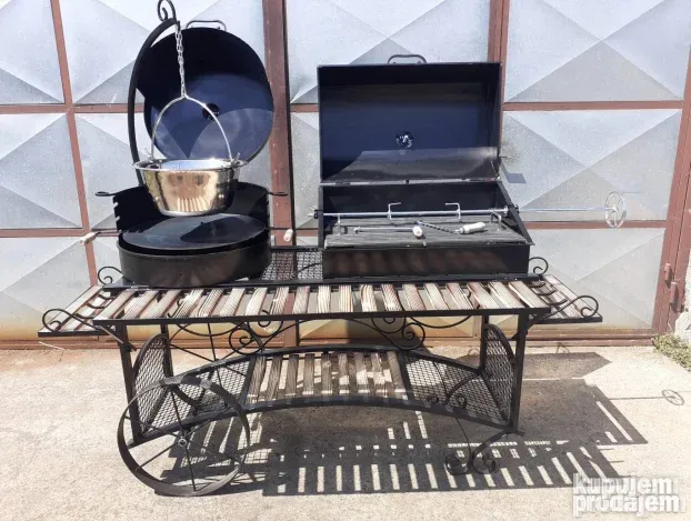 Unikatni roštilj, talandara, kotlic, razanj - extra model 35 ...