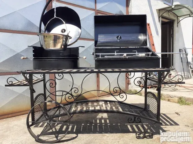 Unikatni roštilj, talandara, kotlic, razanj - extra model 35 ...