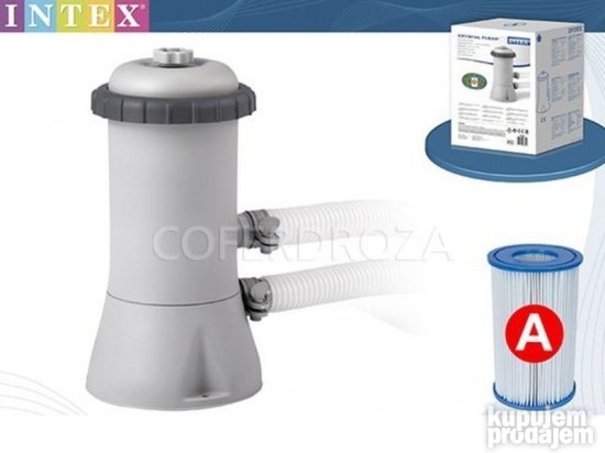 Pumpa za bazene INTEX 28604 2000l/h full oprema - KupujemProdajem