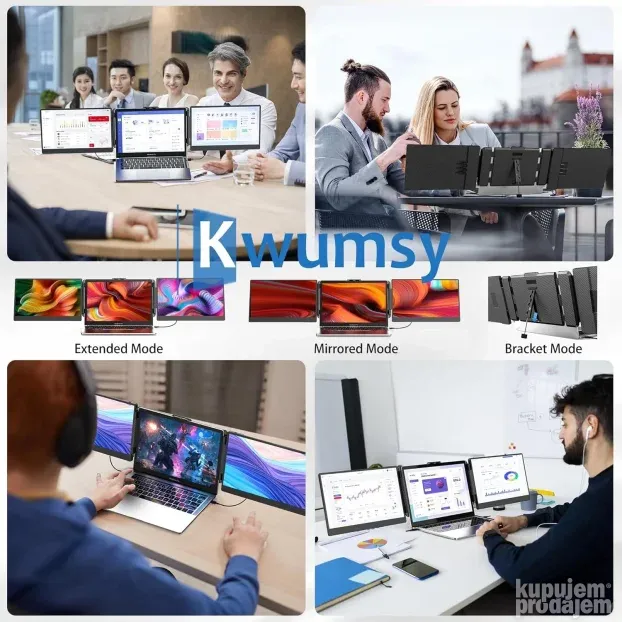 Prenosivi monitori za laptop 14in - KupujemProdajem