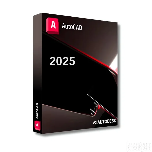 Autodesk AutoCAD 2025 za Windows - 1 godina - original - KupujemProdajem