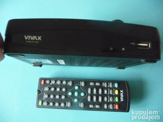 Vivax DVB-T2 153 SetTop Box Digitalni Risiver - KupujemProdajem