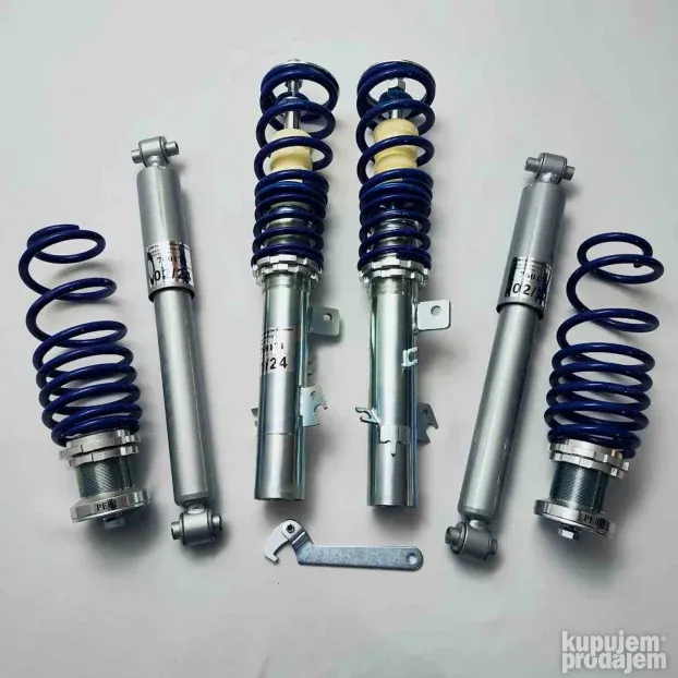 Štelujući Gewinde Amortizeri+Spustene Opruge Peugeot 208 - KupujemProdajem