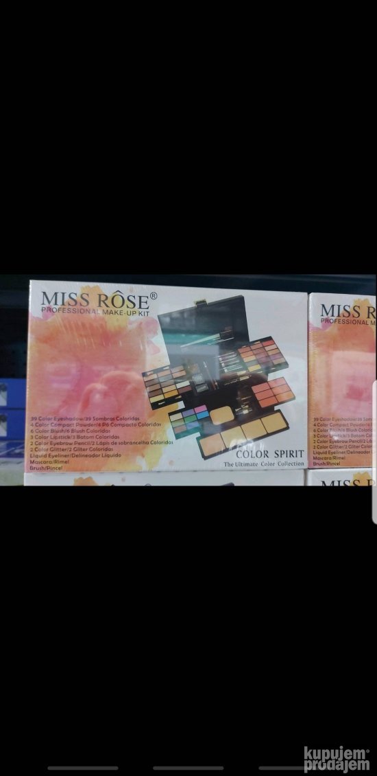 Profesionalni set sminke Miss Rose - KupujemProdajem