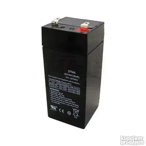 Baterija za pijačnu digitalnu vagu 4V 4Ah - KupujemProdajem