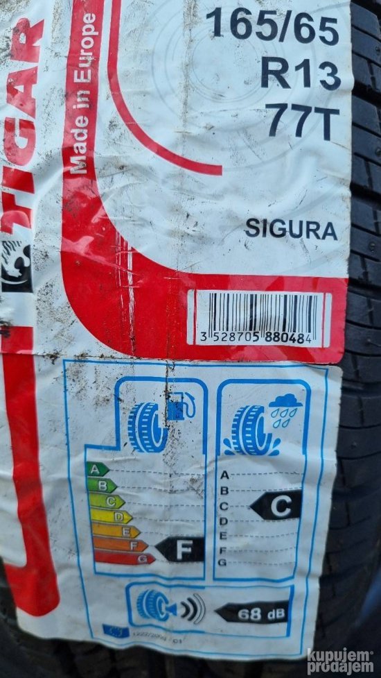 165 65 13 Lernja Nova Guma 1kom Tigar 25e Vesa - KupujemProdajem