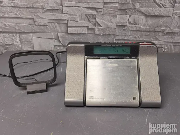 Panasonic RC-CD350 CD Clock Radio - KupujemProdajem