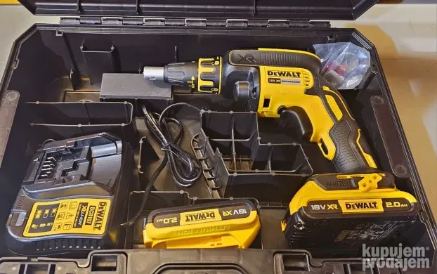 Dewalt dcf620,sauber,dve baterije 2ah,punjac,novo - KupujemProdajem