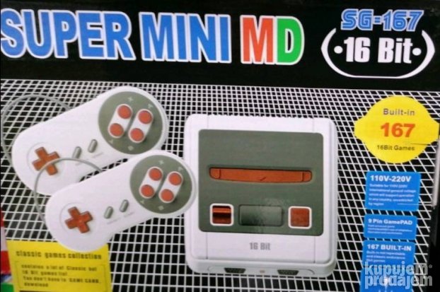 Retro konzola Super mini md sg-167 - KupujemProdajem