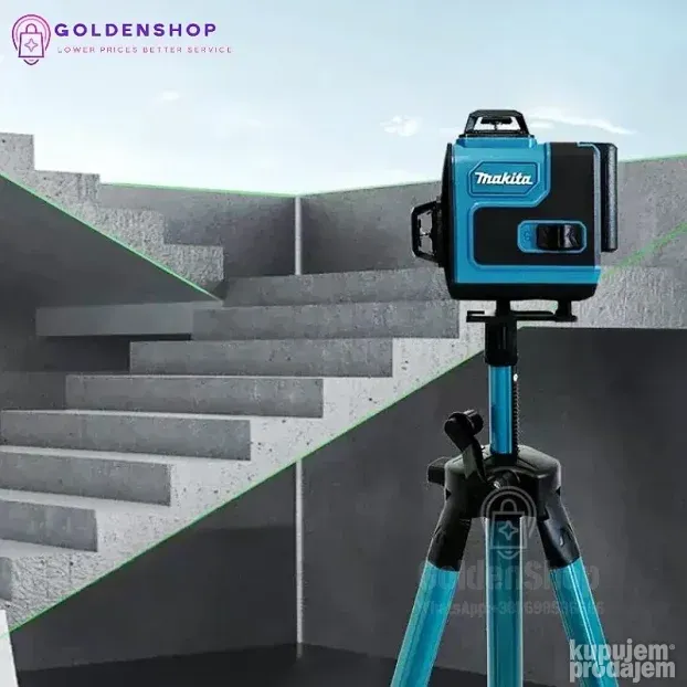 Makita Laser za nivelaciju 4D 16 linija 360 stepeni - KupujemProdajem
