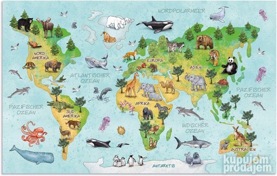 Podmetac za Deciji sto 55x35cm - HERMA - KupujemProdajem