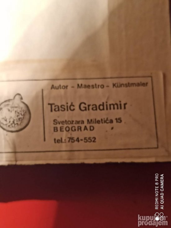 Tasić Gradimir,ulje na platnu - KupujemProdajem