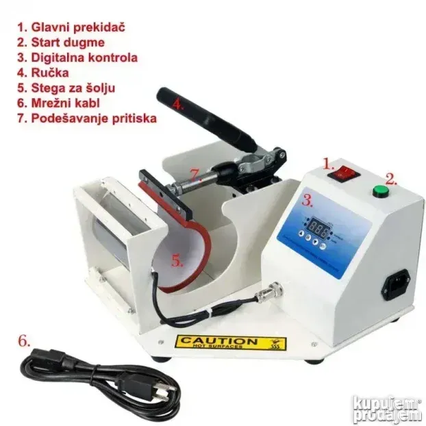 Termo presa za ravne solje i dupla AKCIJA - KupujemProdajem