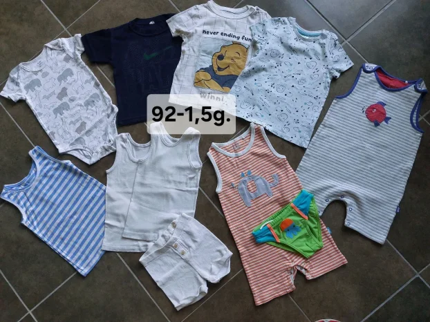 Letnji paket za dečaka: majice-šorcevi-farmer-92-98-104-110 ...