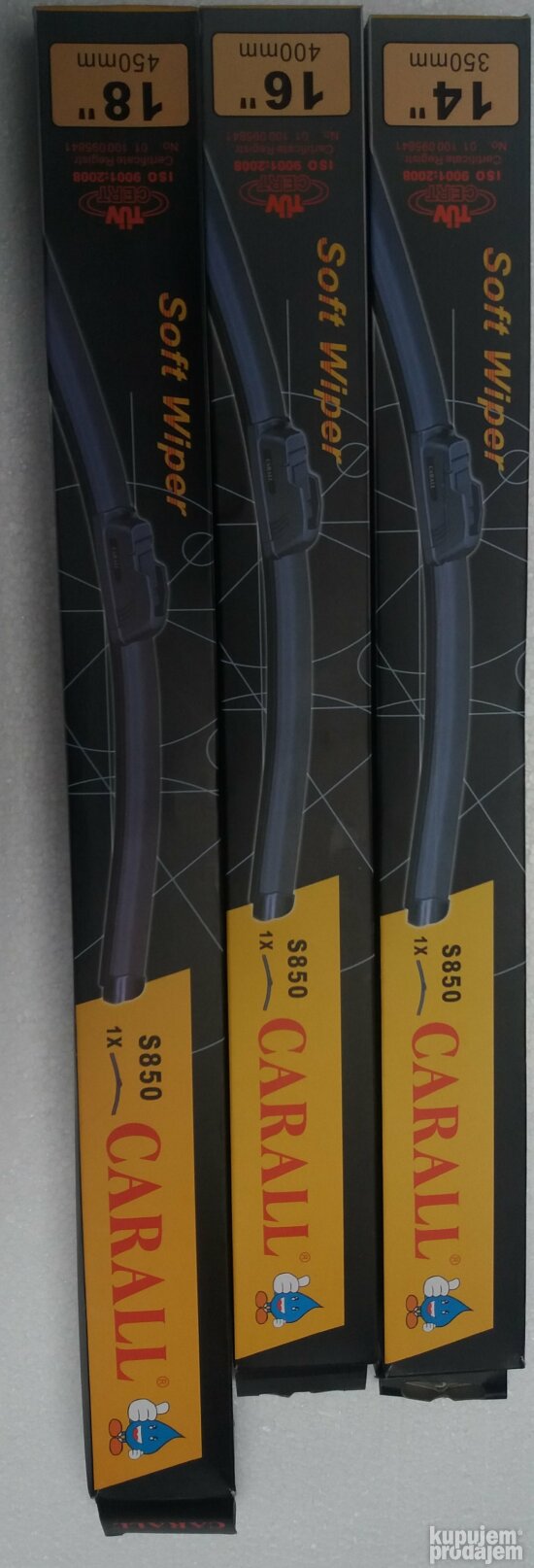 Brisaci CARALL - KupujemProdajem