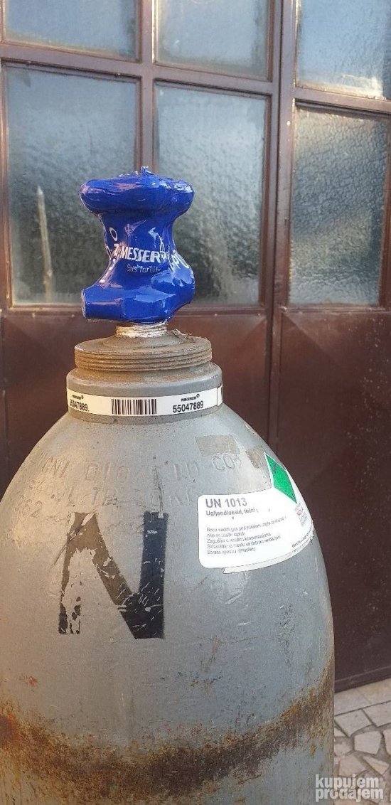 Co2 Boca Ugljen dioksid Boca 40l Atestirana MESSER - KupujemProdajem